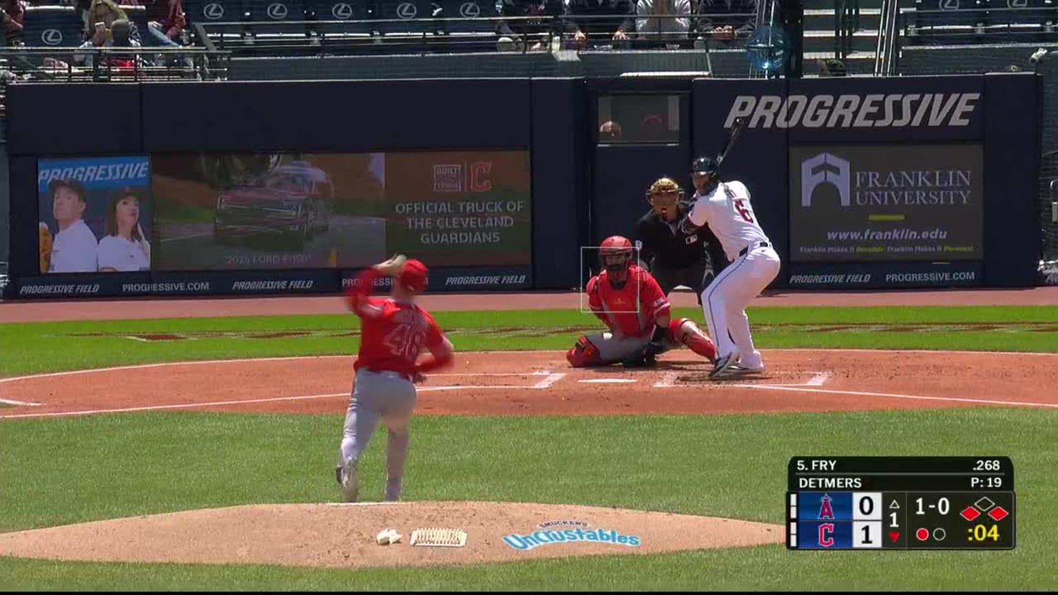 David Fry's RBI groundout | 05/13/2026 | Cleveland Guardians