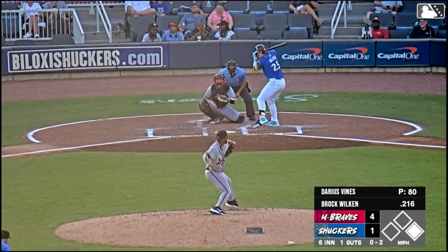 Darius Vines' sixth K | 08/19/2024 | MLB.com