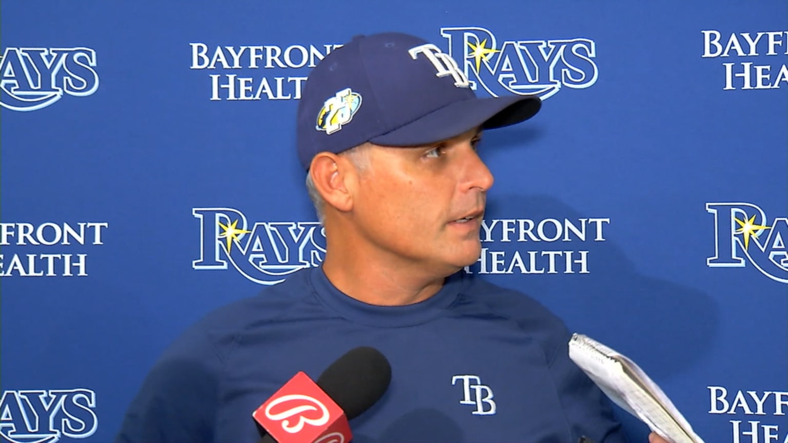 Kevin Cash discusses Rays' 7-5 win over Blue Jays | 09/30/2023 | Tampa ...