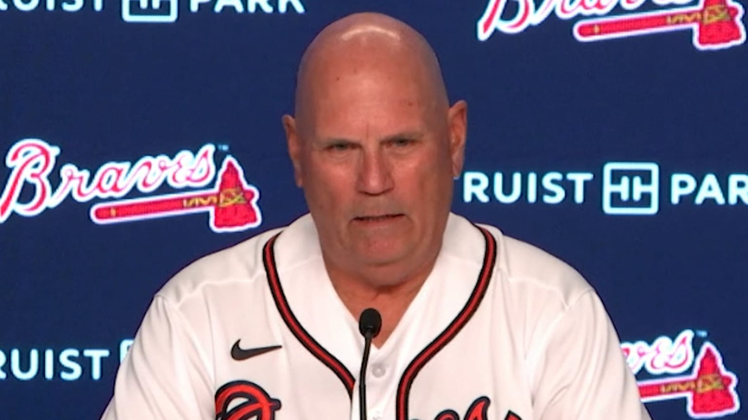 Brian Snitker discusses win, d'Arnaud and more | 09/20/2022 | Atlanta ...