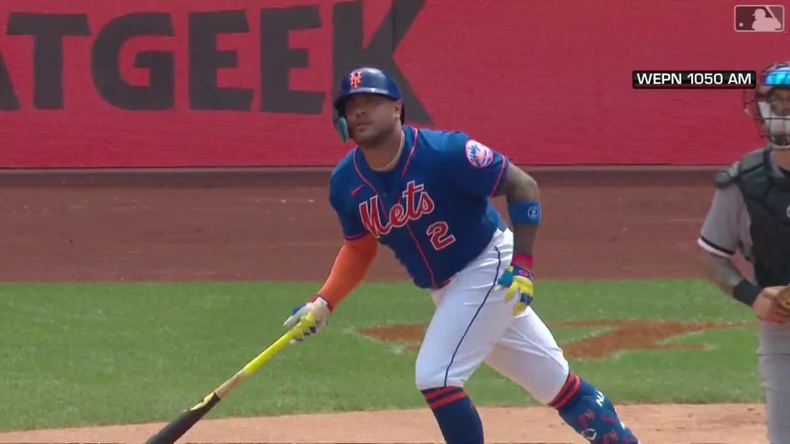 Omar Narváez conecta su 1er jonrón con los Mets | 20/07/2023 | Los Mets ...
