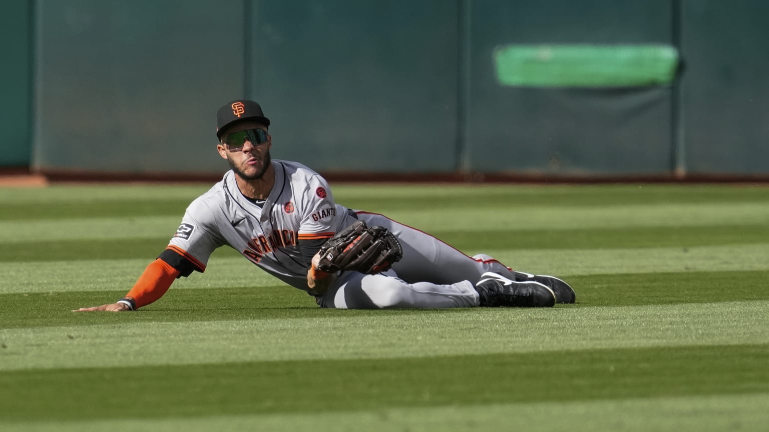 Grant McCray makes a sliding catch in center field | 08/17/2024 | San ...