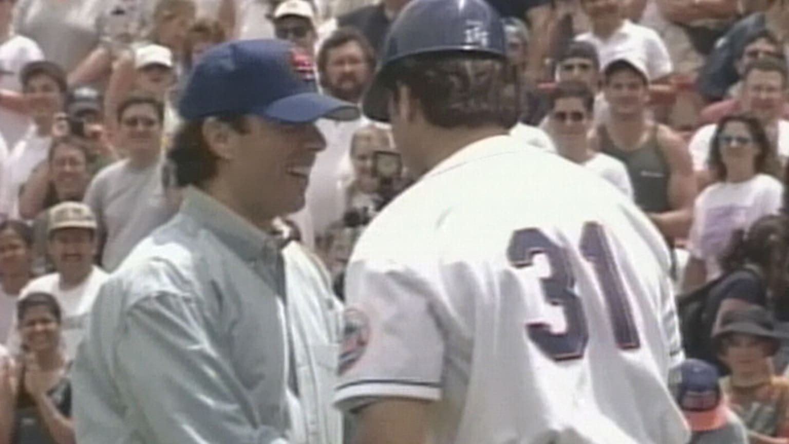 Seinfeld throws out first pitch | 06/27/1998 | MLB.com
