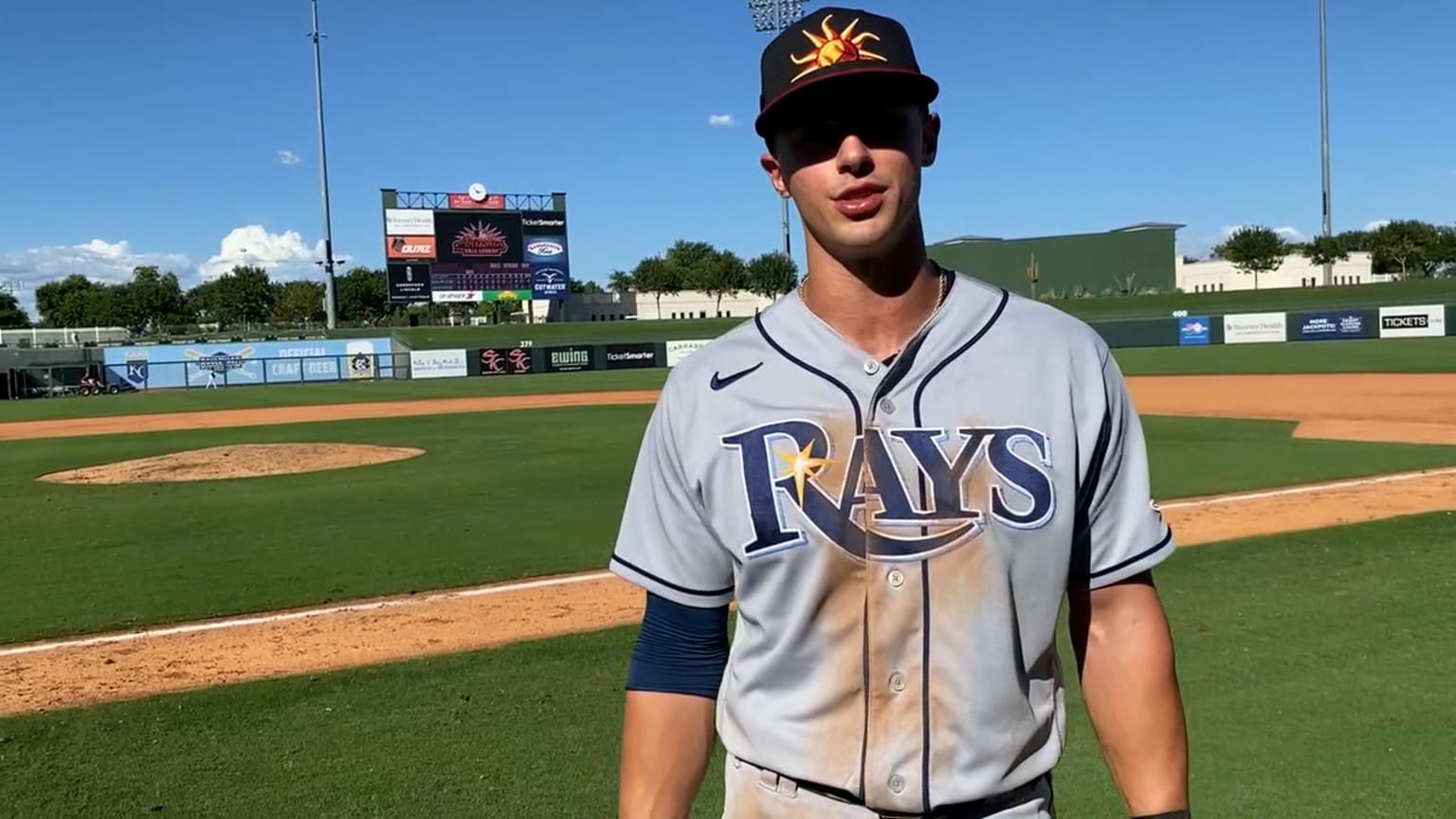 Rays' No. 12 prospect Mason Auer | 10/11/2022 | Tampa Bay Rays