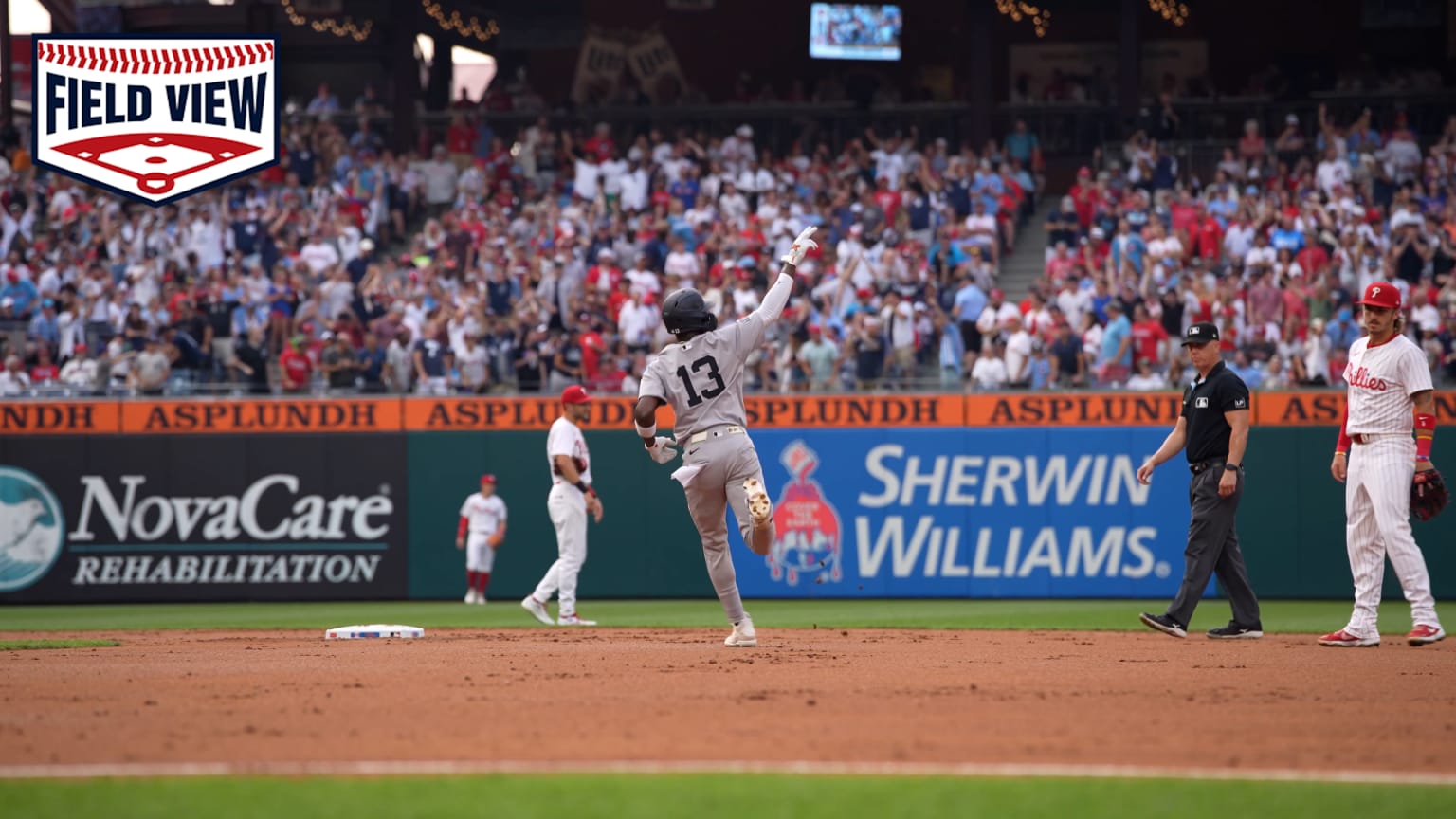 Field view: Jazz Chisholm Jr.'s first HR with Yankees | 07/29/2024 | MLB.com