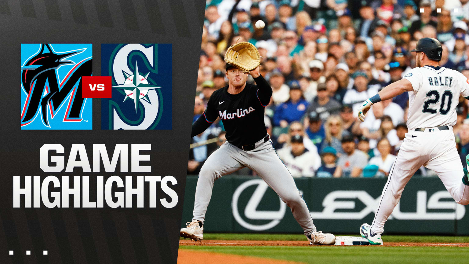 Marlins vs. Mariners Highlights | 04/26/2025 | Seattle Mariners
