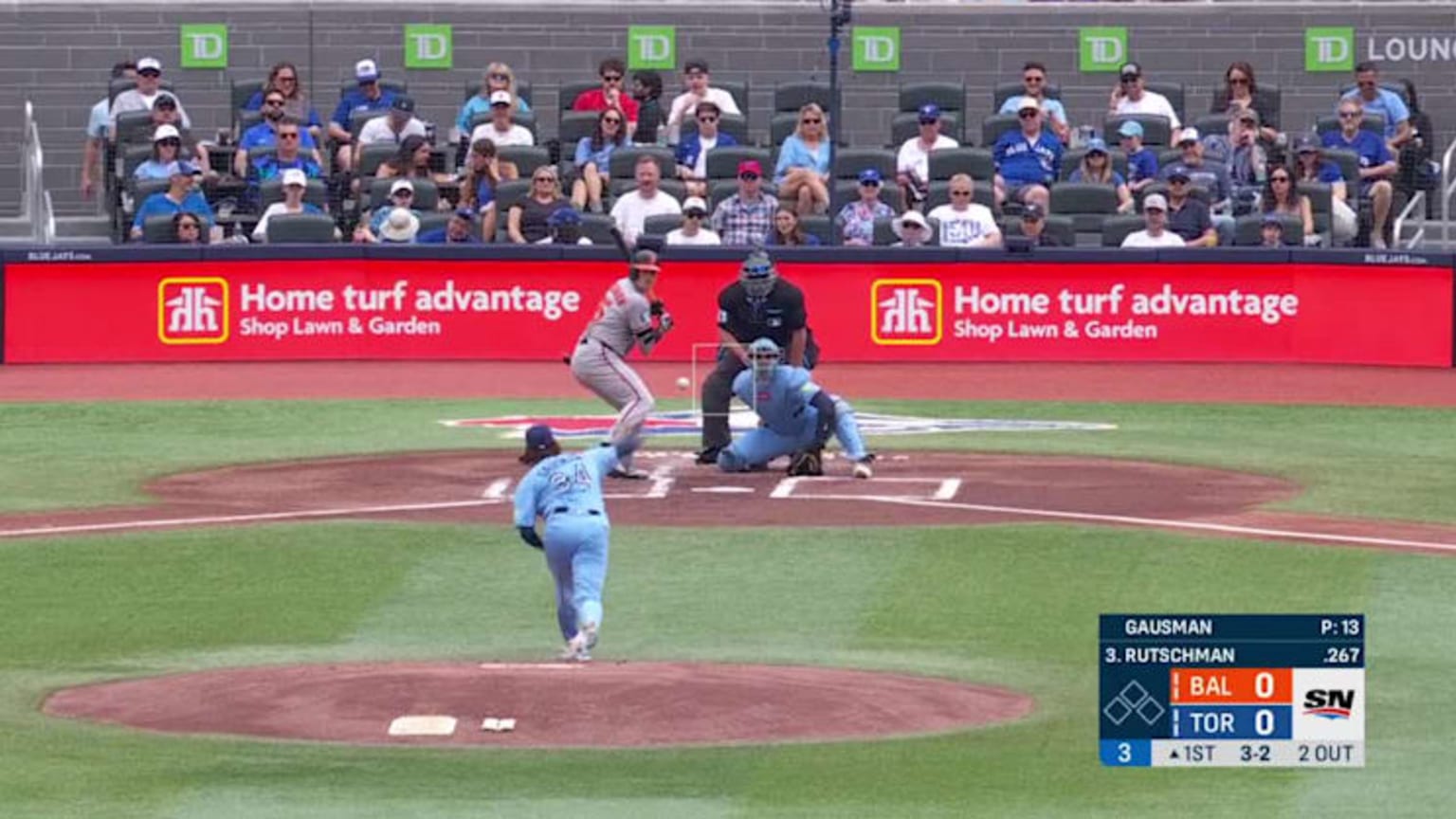 Kevin Gausman strikes out Adley Rutschman | 06/07/2026 | Toronto Blue Jays