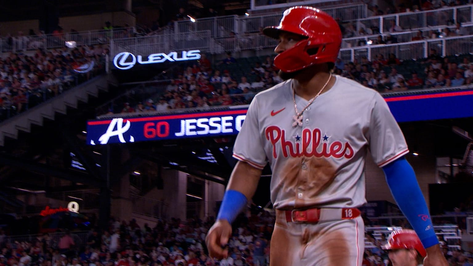 Johan Rojas scores a run on an error | 07/05/2024 | Philadelphia Phillies