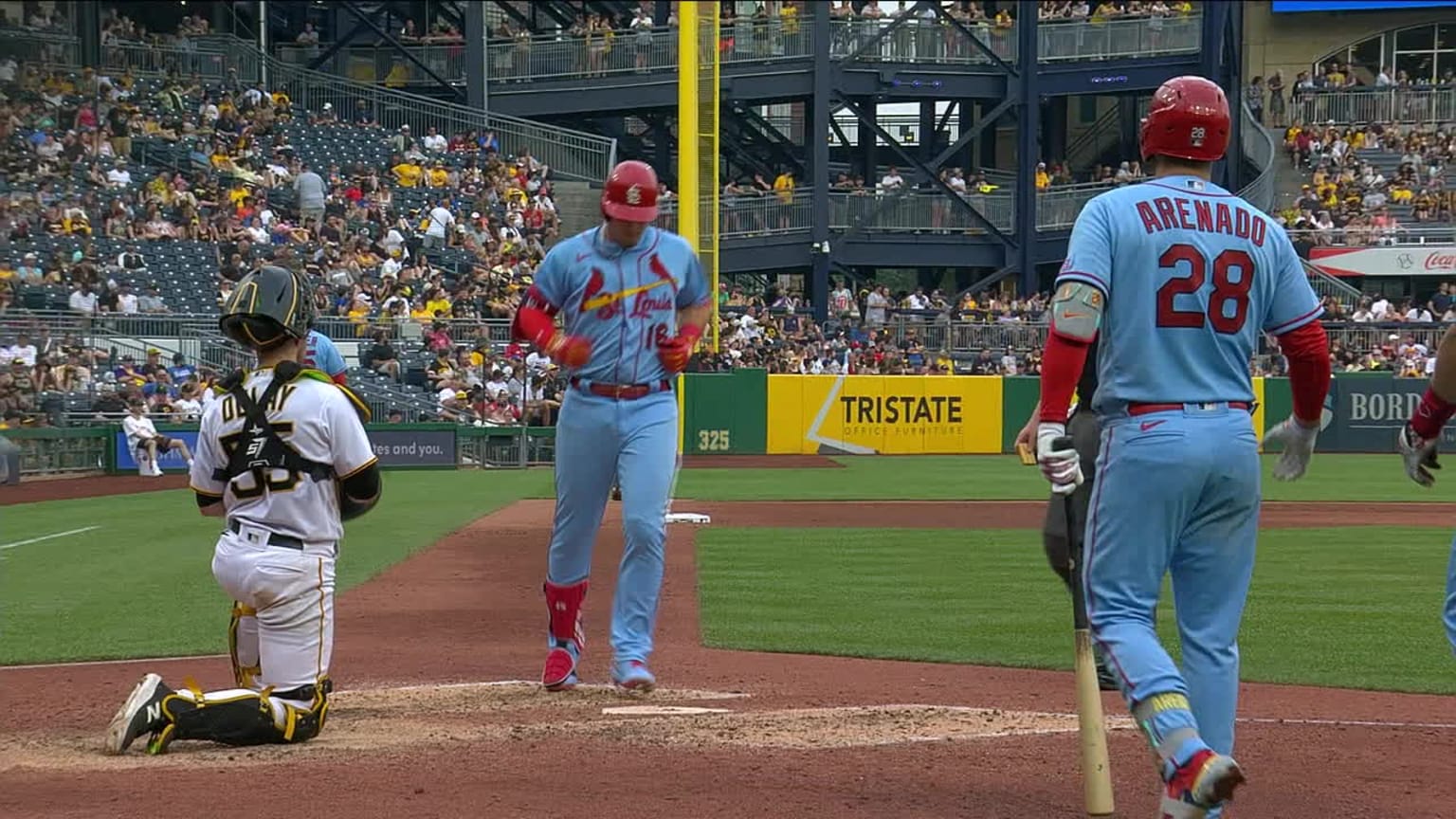 Nolan Gorman homers to right field and scores two | 06/03/2023 | MLB.com