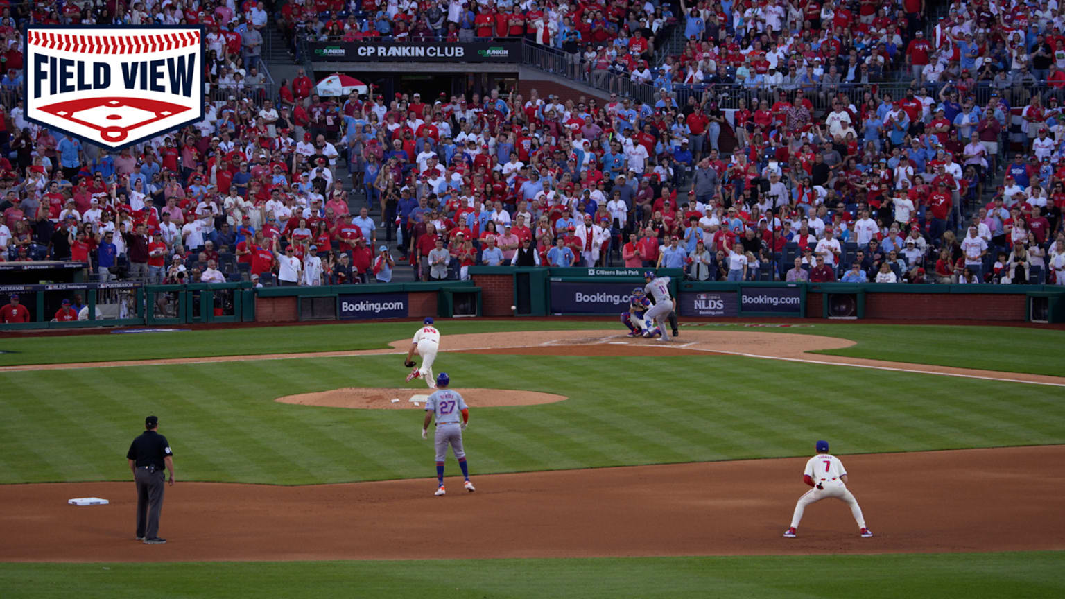 Field view of Phillies getting out of the jam | 10/05/2024 ...