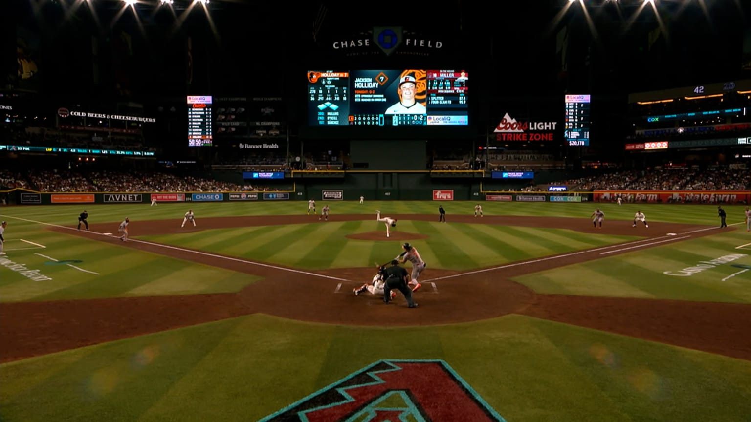 Mullins scores on throwing error | 04/08/2025 | Baltimore Orioles