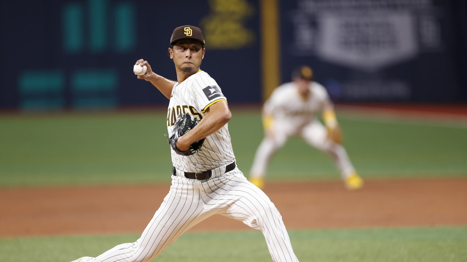 Yu Darvish fans three in his Padres season debut | 03/20/2024 | San ...