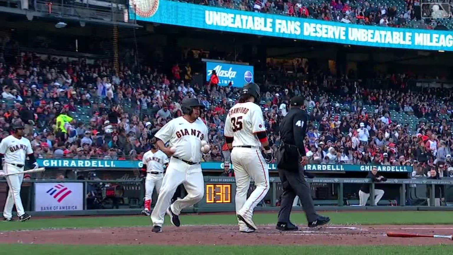 Brett Wisely pone a Gigantes arriba en el 4to rollo | 23/04/2023 ...