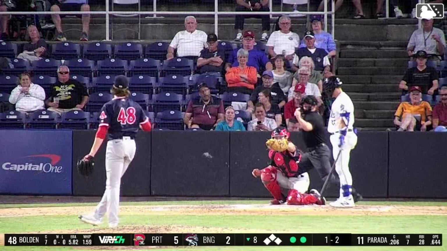 Caleb Bolden's fifth strikeout | 06/26/2024 | MLB.com