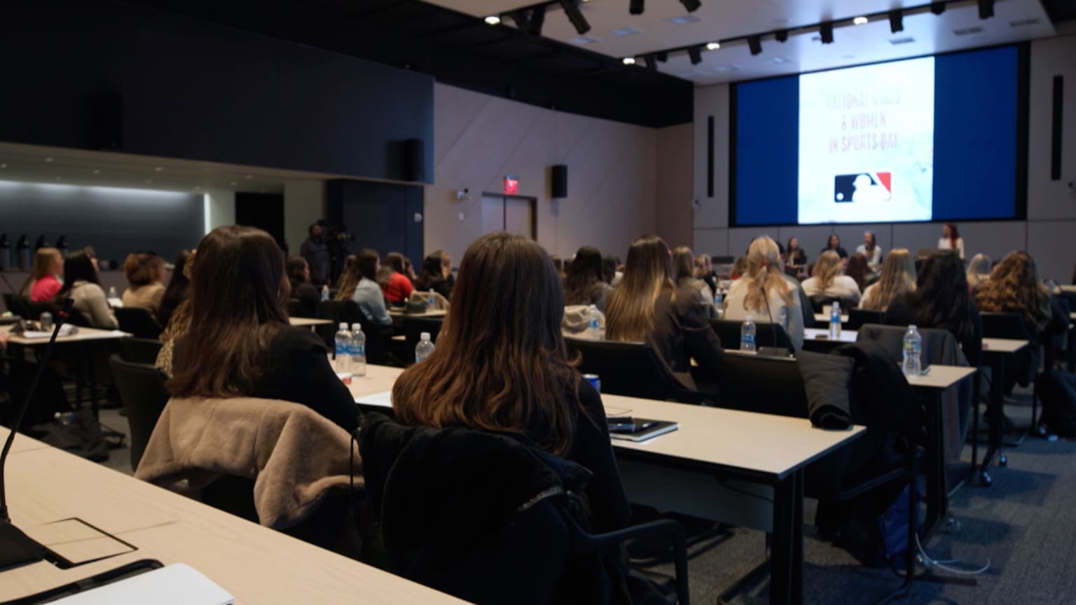 MLB hosts unique opportunity for women in sports | 02/08/2024 | MLB.com
