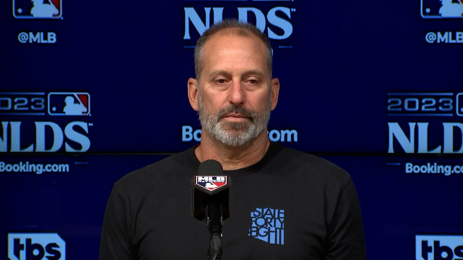 10/8: D-backs Press Conference | 10/08/2023 | Arizona Diamondbacks