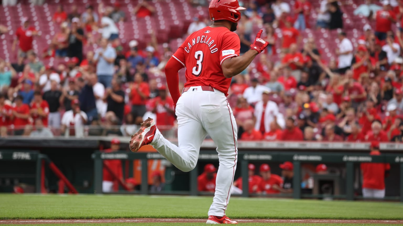 Jeimer Candelario's solo homer (5) | 05/22/2024 | Cincinnati Reds