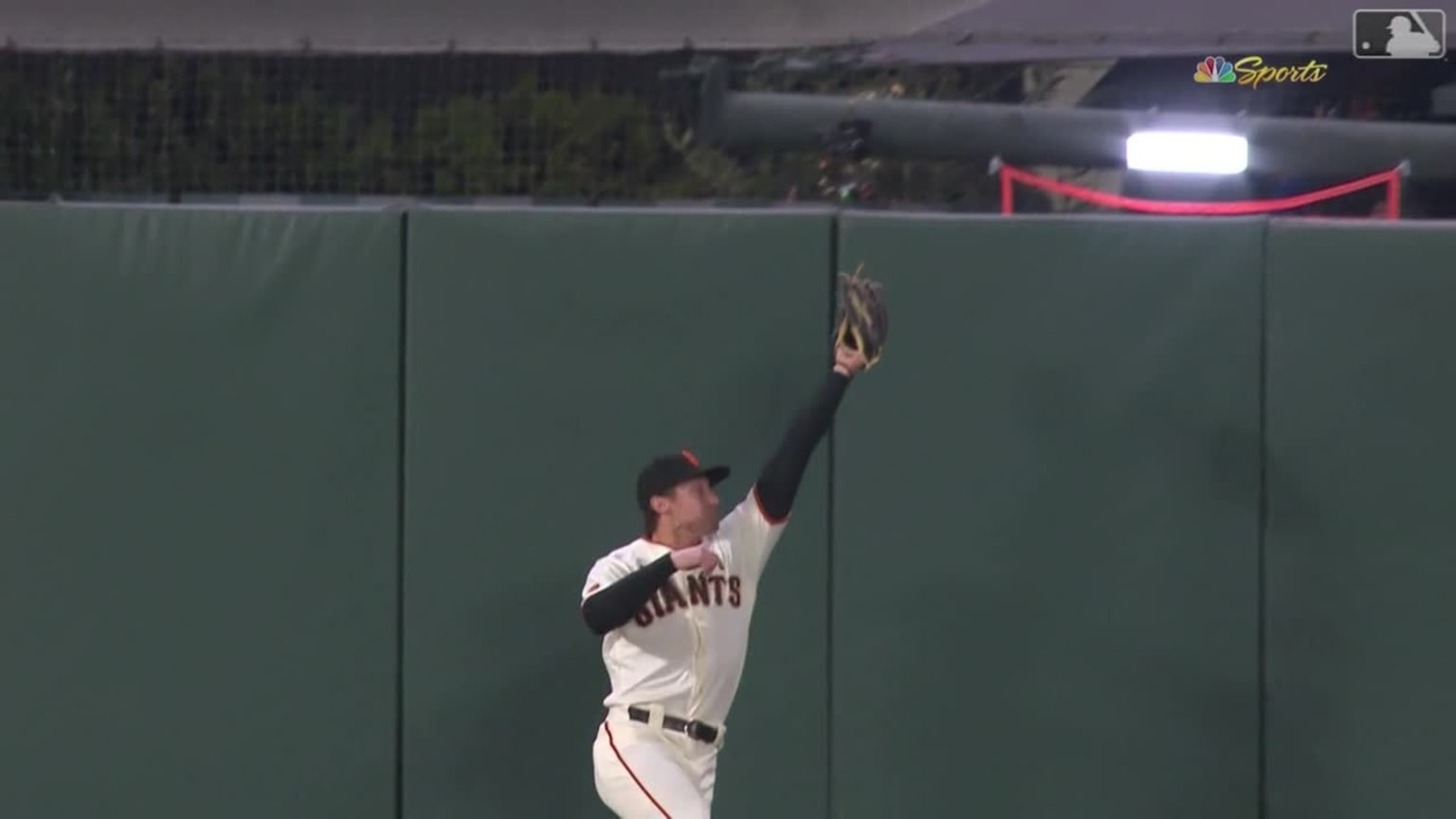 Bryce Johnson robs Freddie Freeman of extra bases | 04/12/2023 | San ...