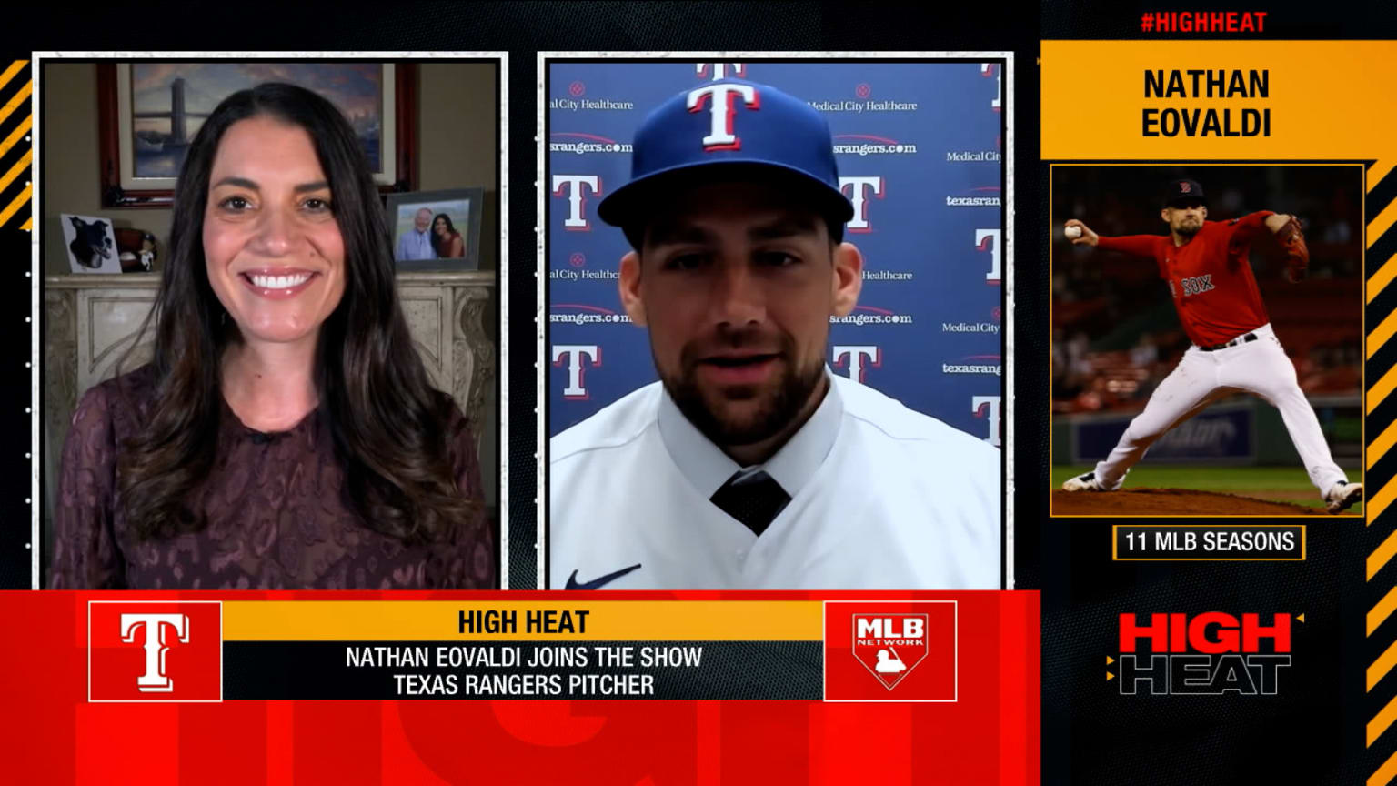 Nathan Eovaldi on what led him to sign with Rangers | 01/05/2023 | Seattle Mariners