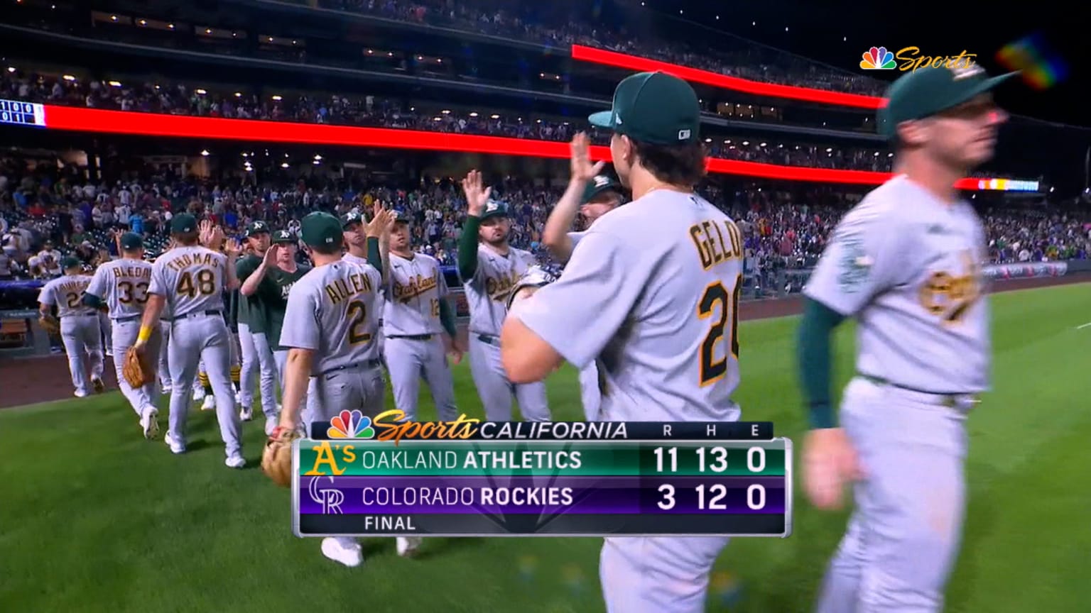 Angel Felipe gets the last out to lock in the A's win | 07/29/2023 ...