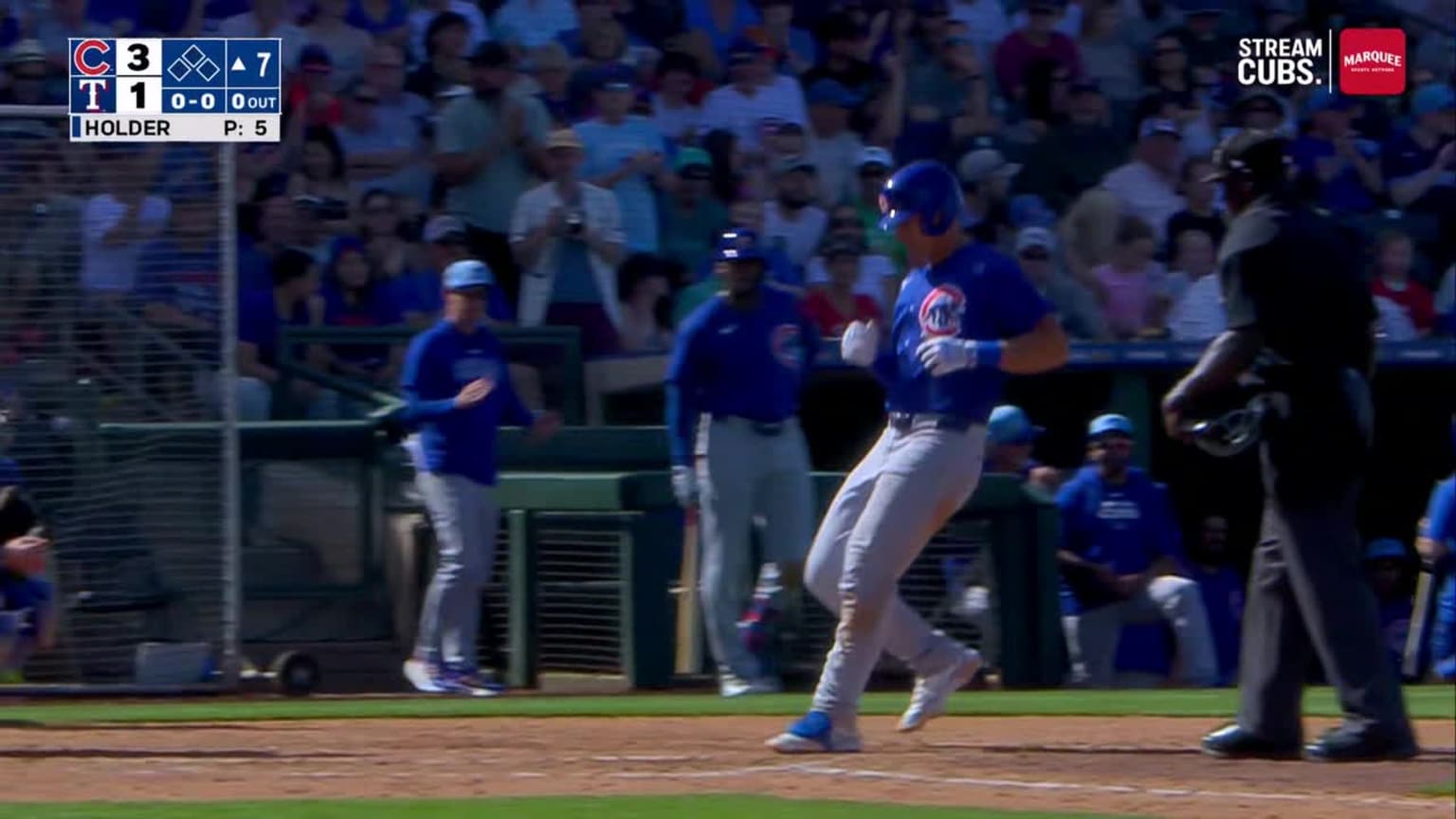 Chase Strumpf clobbers a solo home run in the 7th | 03/10/2024 | MLB.com