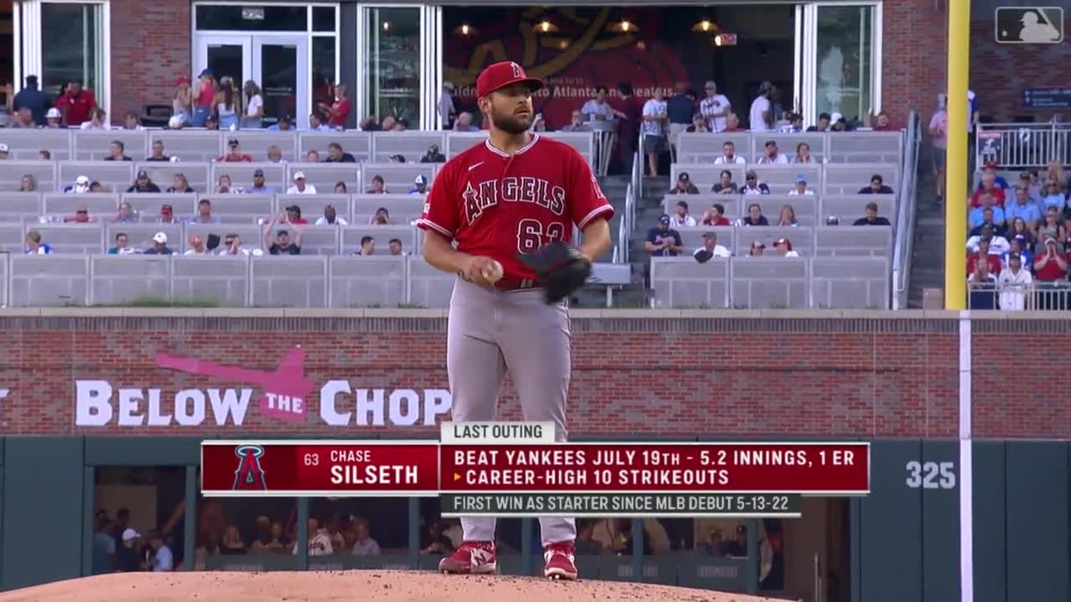 Chase Silseth fans four Braves in five innings | 07/31/2023 | MLB.com