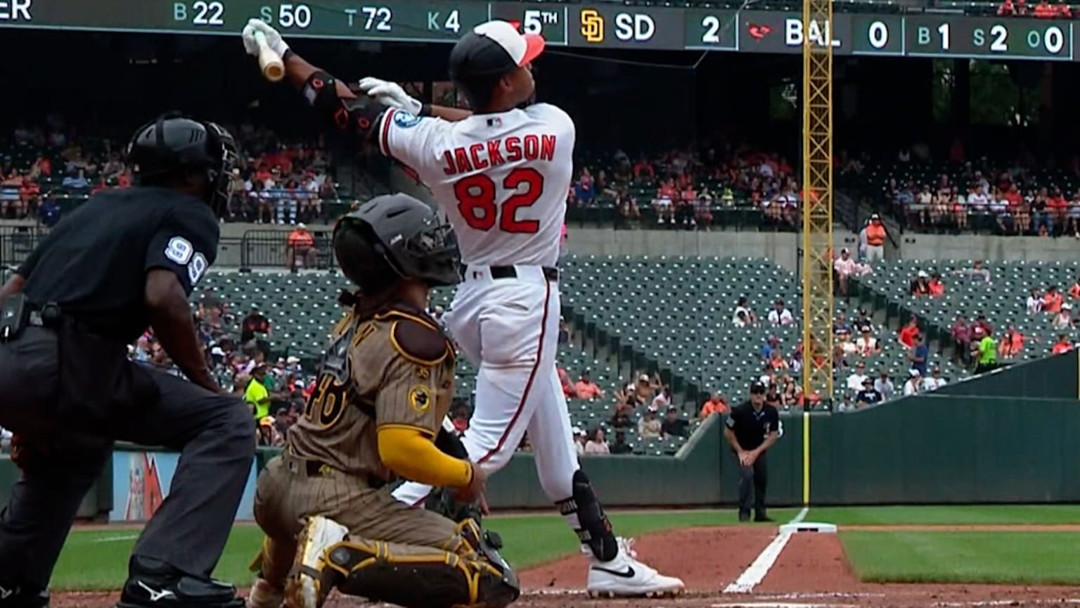 Jeremiah Jackson's solo homer (7) | 06/14/2026 | Baltimore Orioles