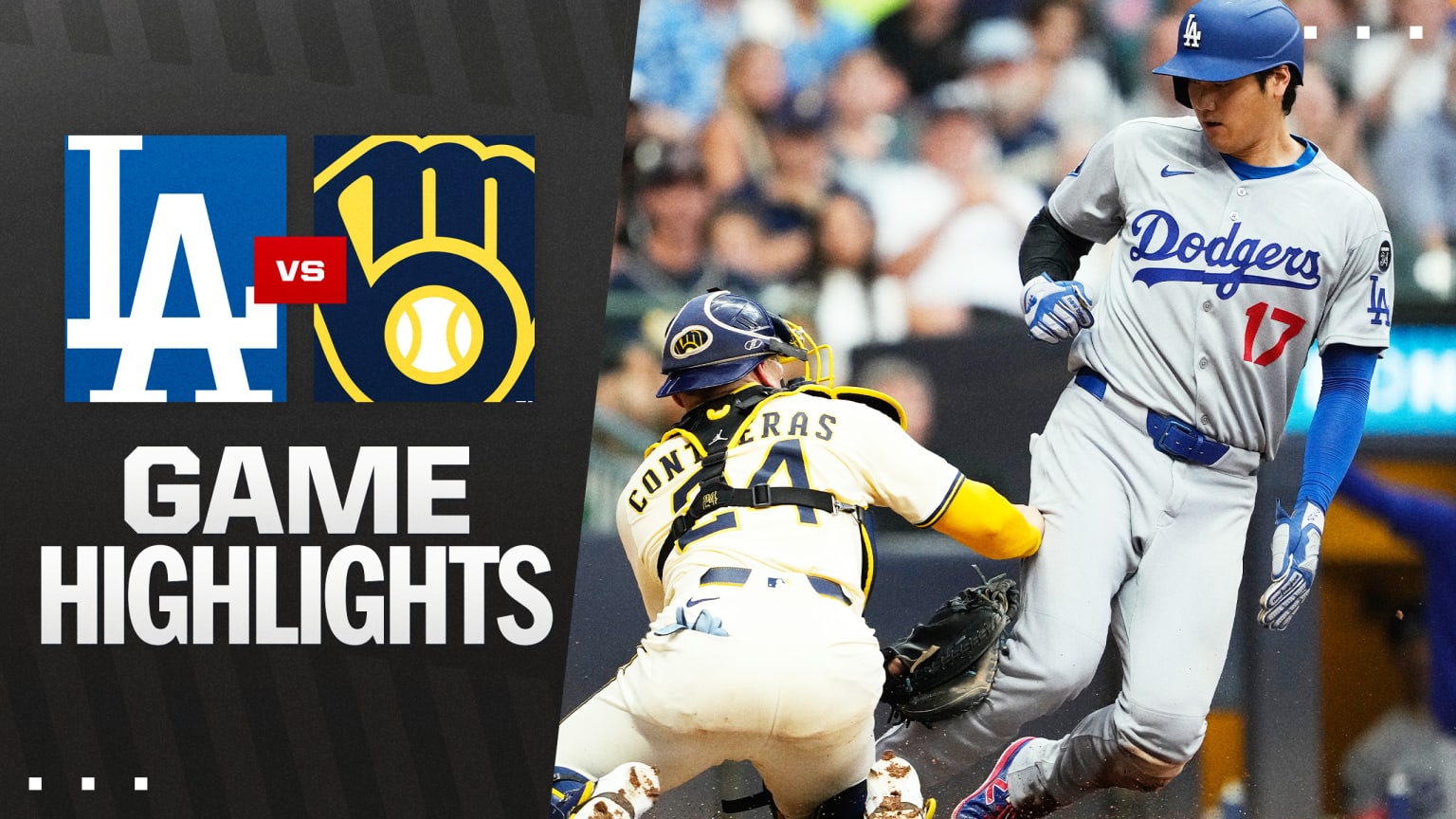 Dodgers vs. Brewers Highlights | 07/08/2025 | Milwaukee Brewers