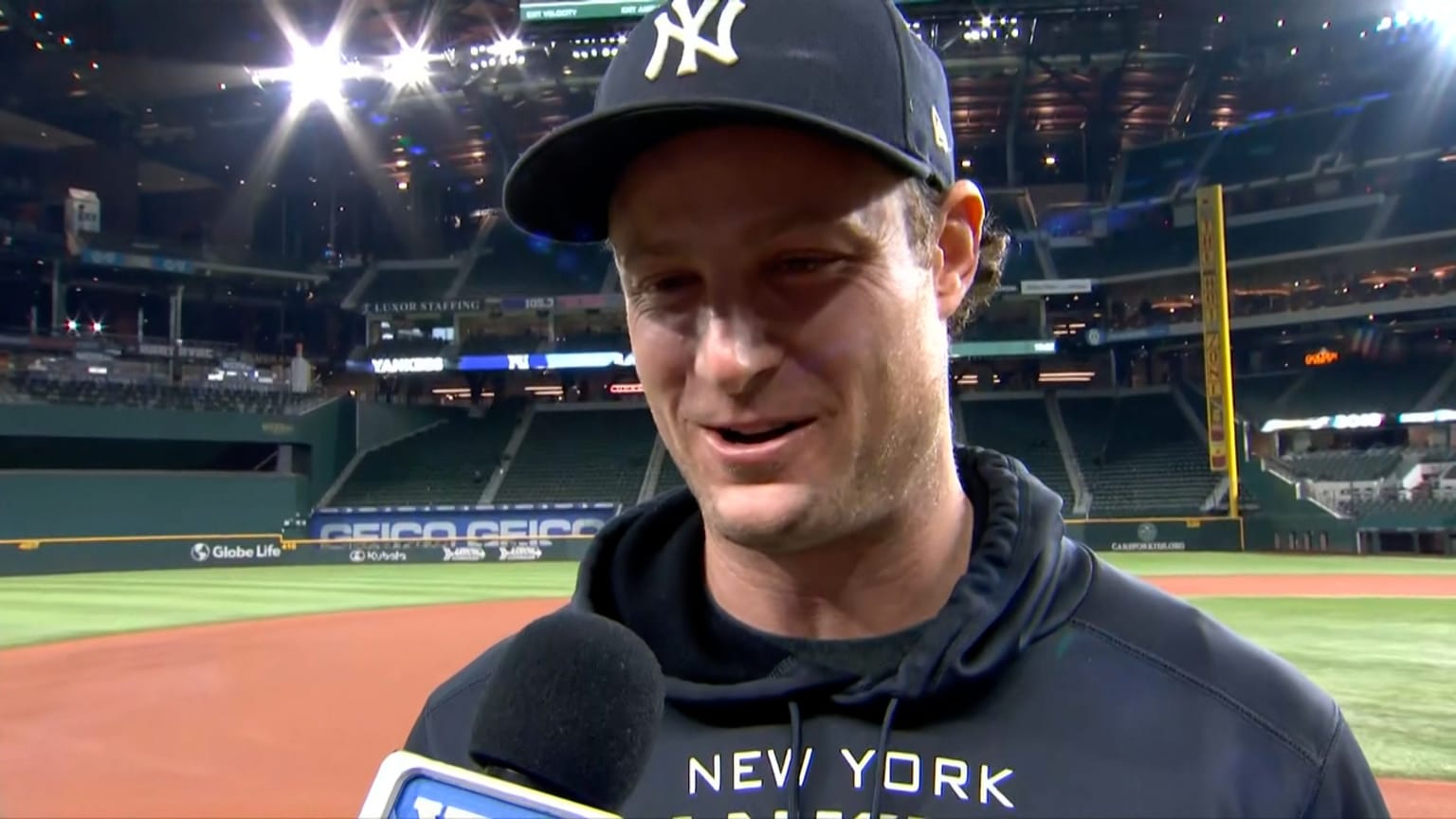 Gerrit Cole sobre récord de ponches y Aaron Judge | 04/10/2022 | Los Yankees de Nueva York