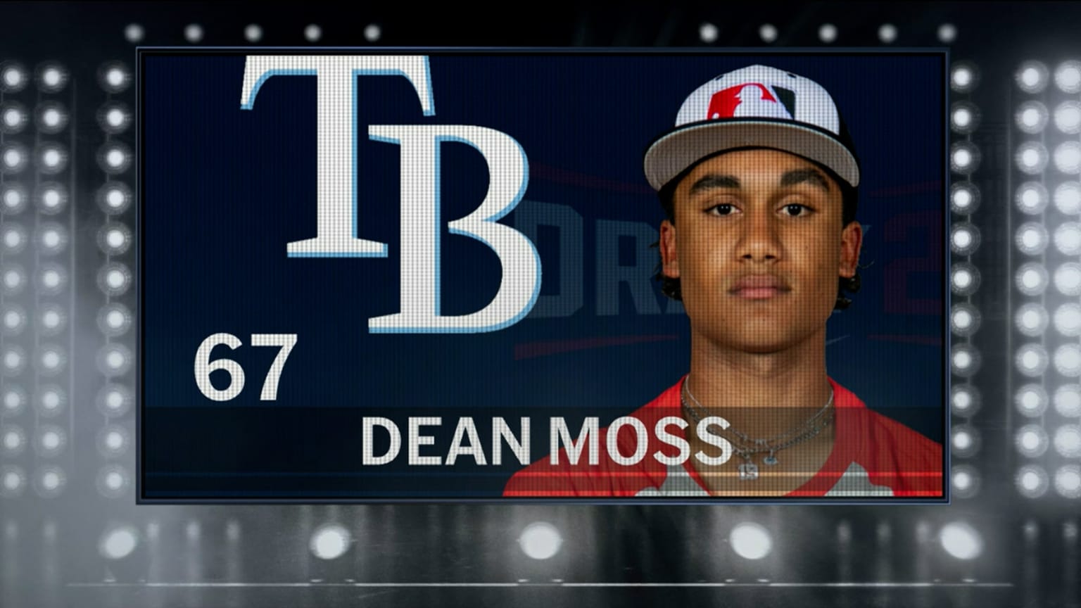 Draft 2025: Rays draft OF Dean Moss No. 67 | 07/14/2025 | Tampa Bay Rays