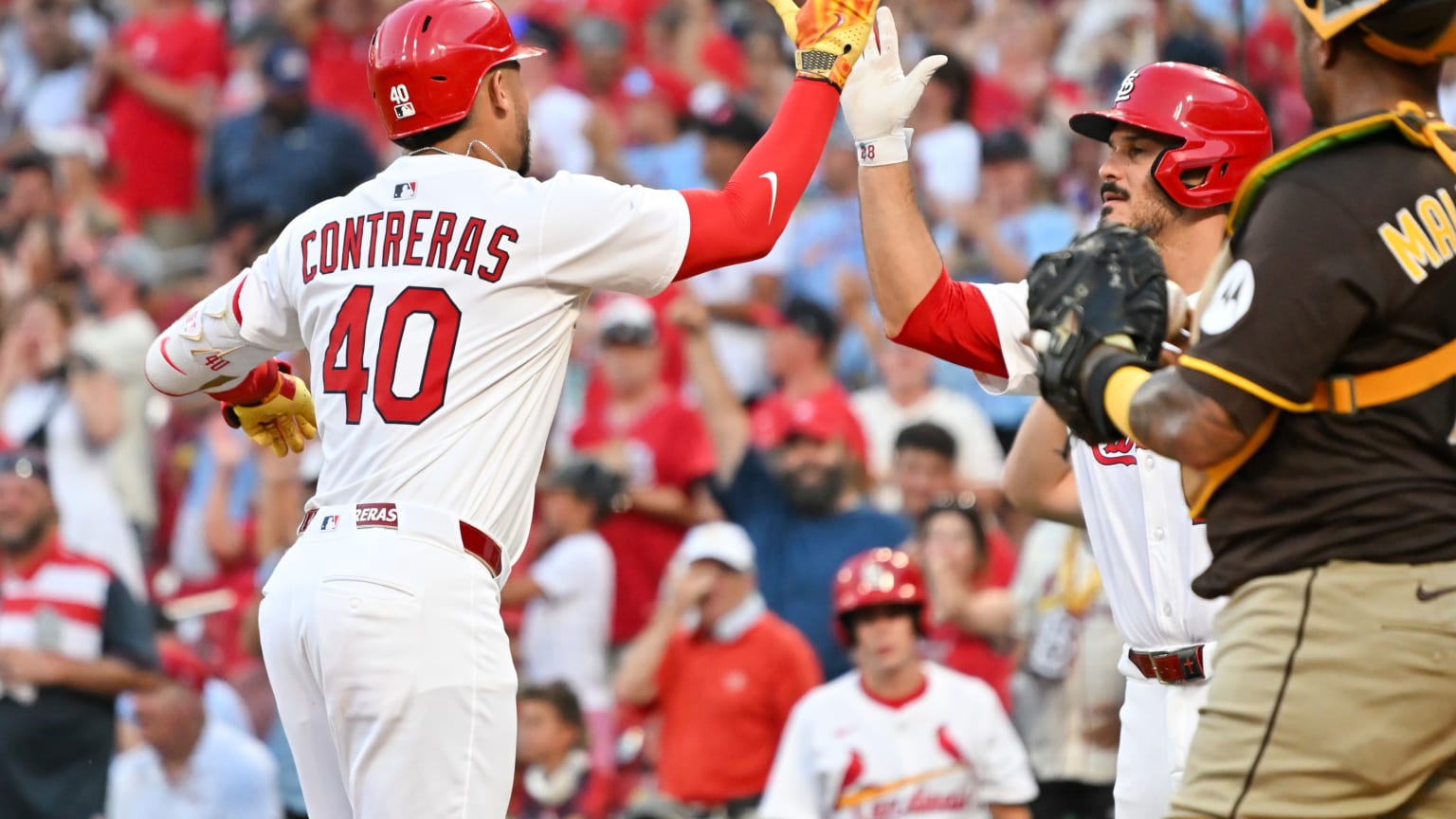 Donovan, Contreras fuel Cardinals' six-run 2nd inning | 07/24/2025 ...