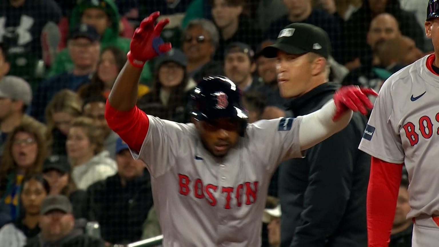 Pablo Reyes smacks a go-ahead RBI single | 03/30/2024 | Boston Red Sox