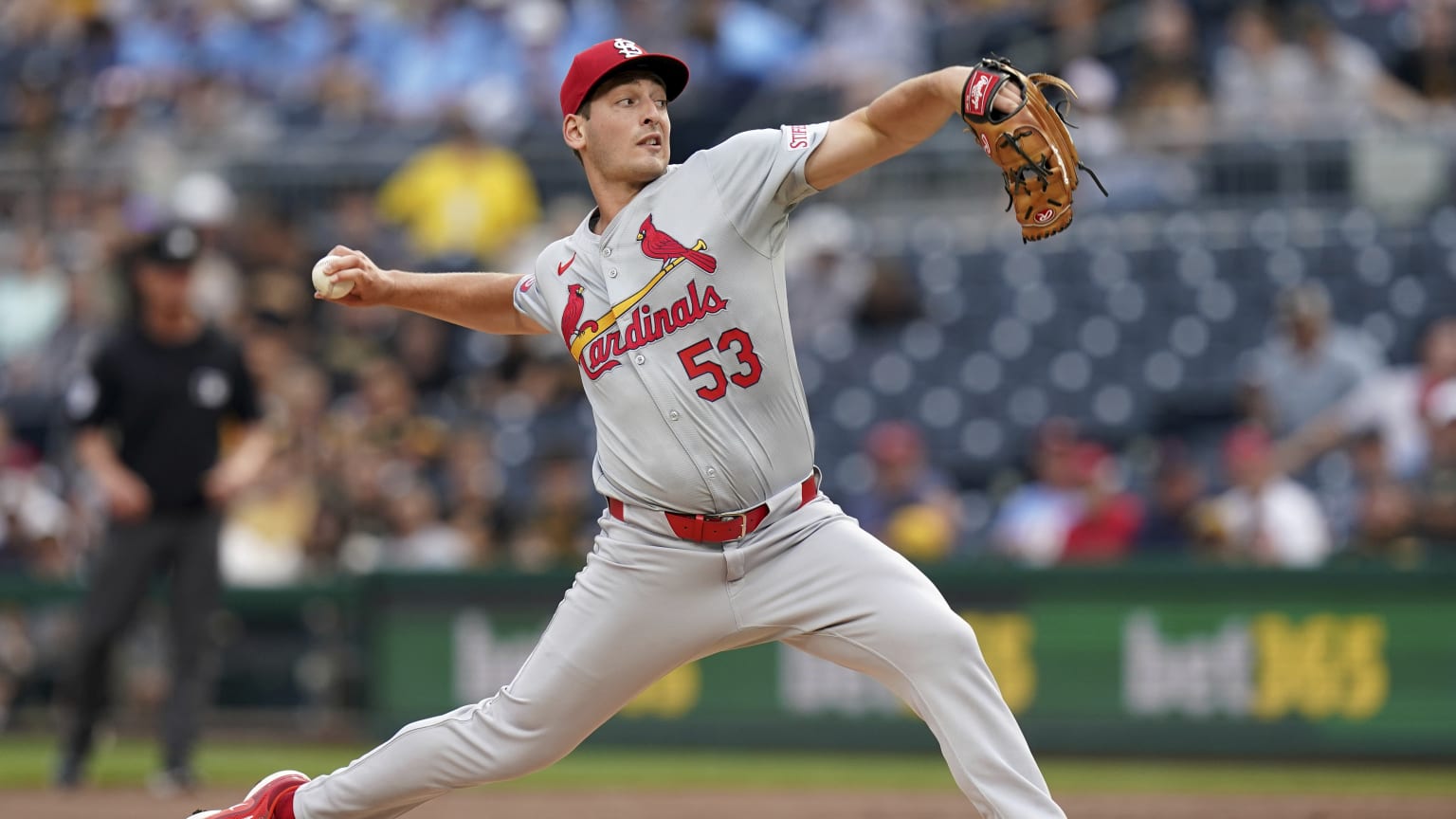 Andre Pallante strikes out Connor Joe | 07/22/2024 | St. Louis Cardinals