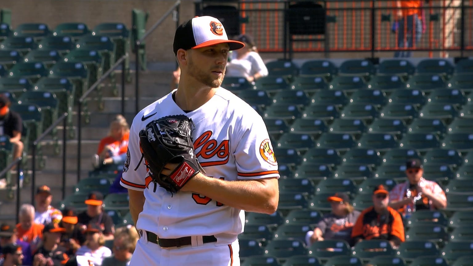 Austin Voth strikes out six Astros | 09/25/2022 | Baltimore Orioles