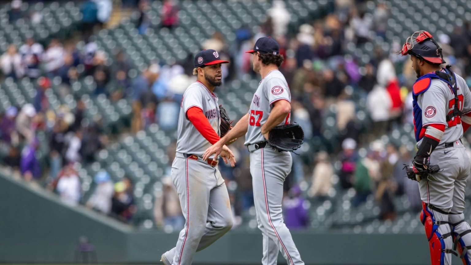 Kyle Finnegan K's Jordan Beck to earn save | 04/19/2025 | Washington ...