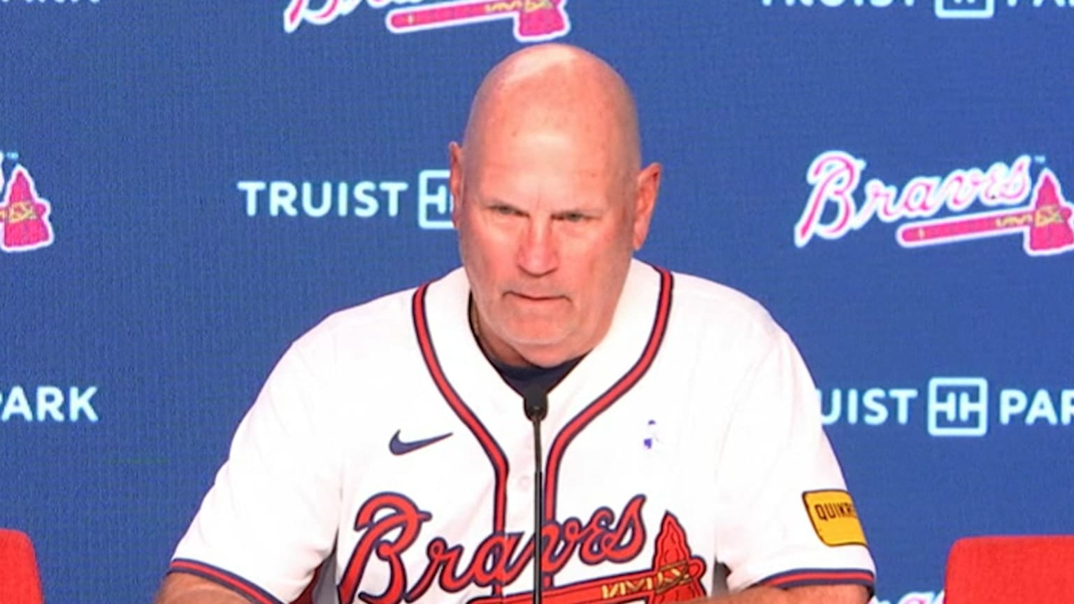 Brian Snitker on 8-6 loss, Hurston Waldrep's start | 06/16/2024 ...