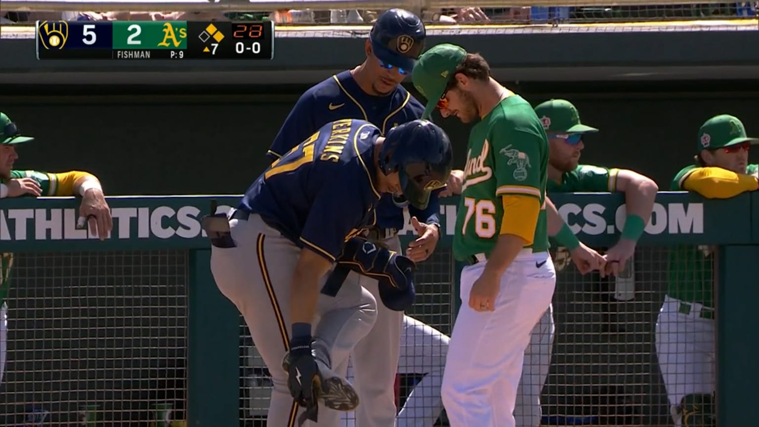 Blake Perkins lasers an RBI single to left field | 03/25/2023 ...