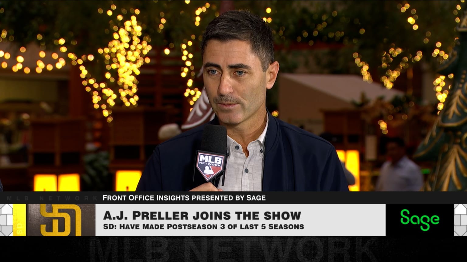 A.J. Preller on his experience in baseball, more | 12/10/2024 | San ...