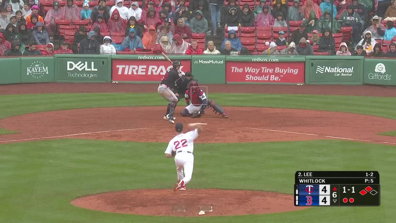 Garrett Whitlock In play, run(s) to Brooks Lee | 05/24/2026 | MLB.com