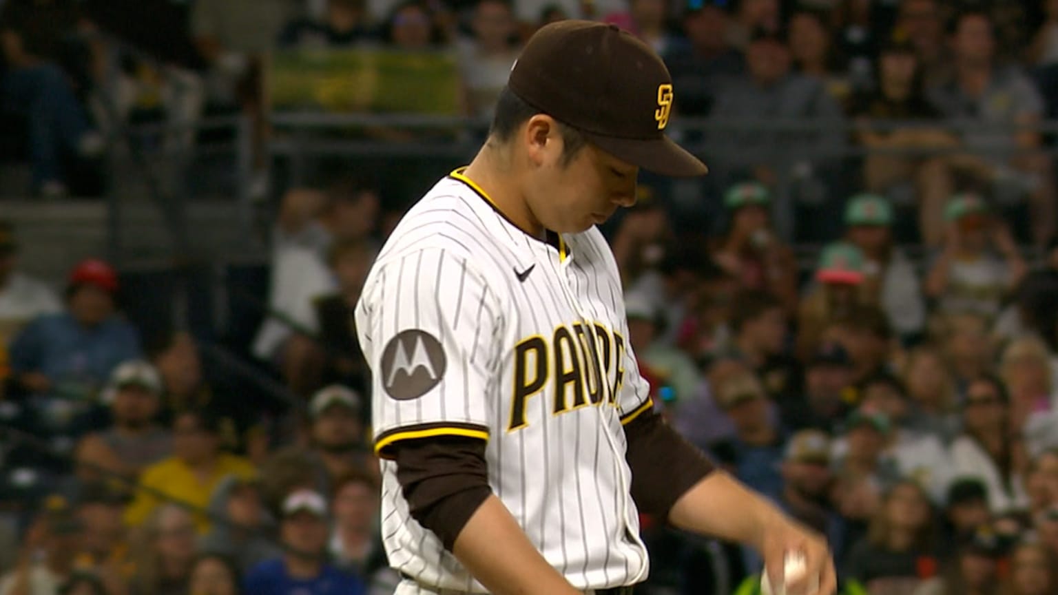 Yuki Matsui's pitch clock violation | 07/05/2025 | San Diego Padres