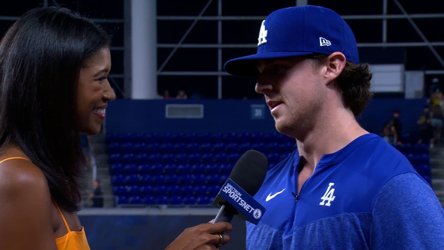 Ryan Pepiot on taking a perfect game to the 7th | 09/07/2023 | Los ...