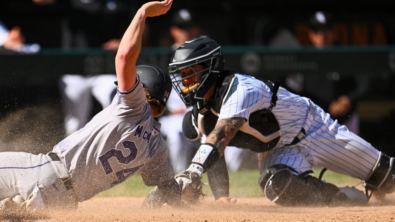 Ryan McMahon scores on a sac fly after review | 06/30/2024 | Chicago ...