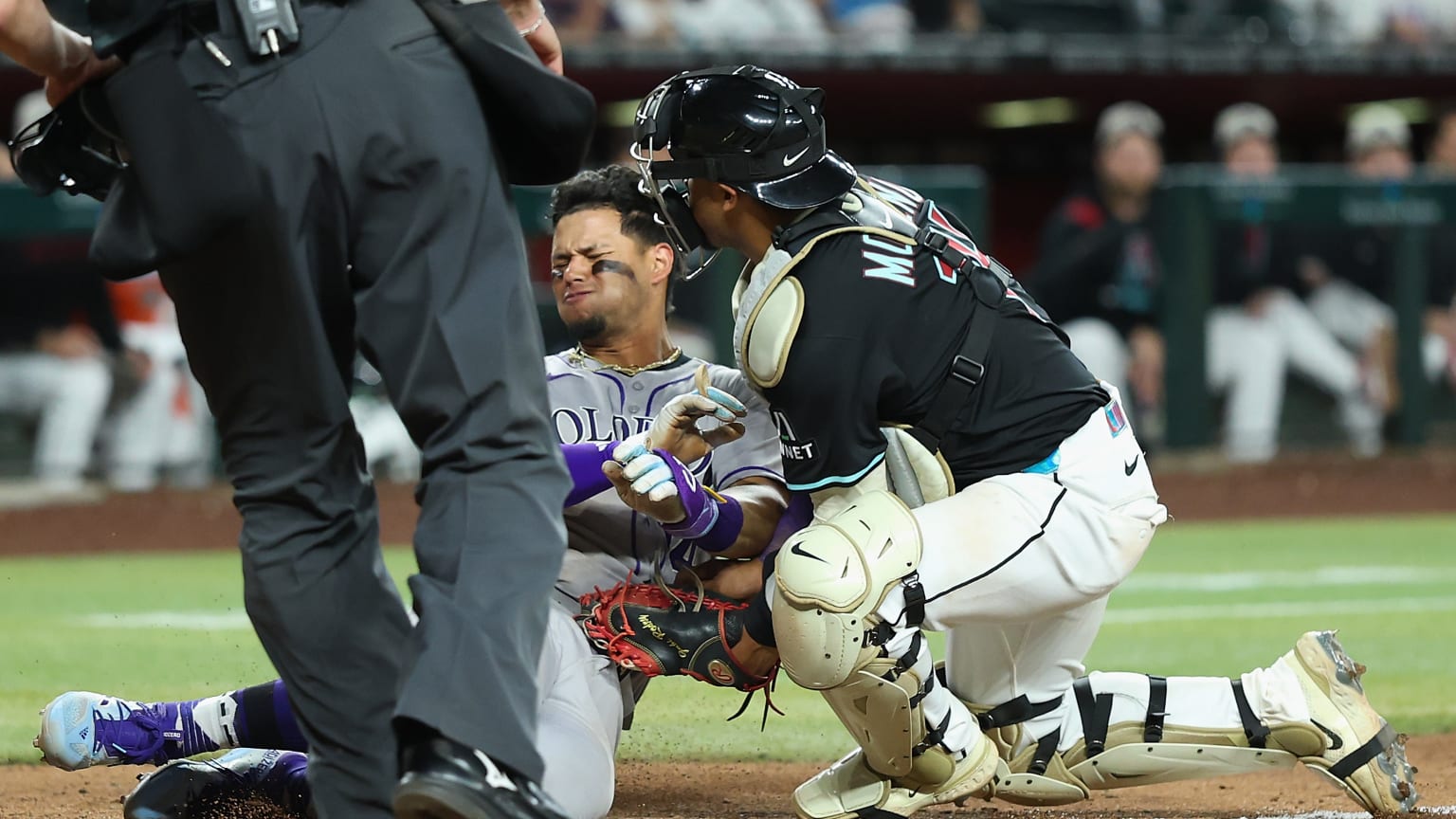 D-backs execute the perfect relay for the out at home | 05/17/2025 ...