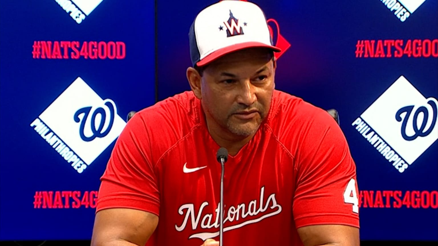 Dave Martinez on the Nationals' win and more | 08/02/2023 | Washington ...