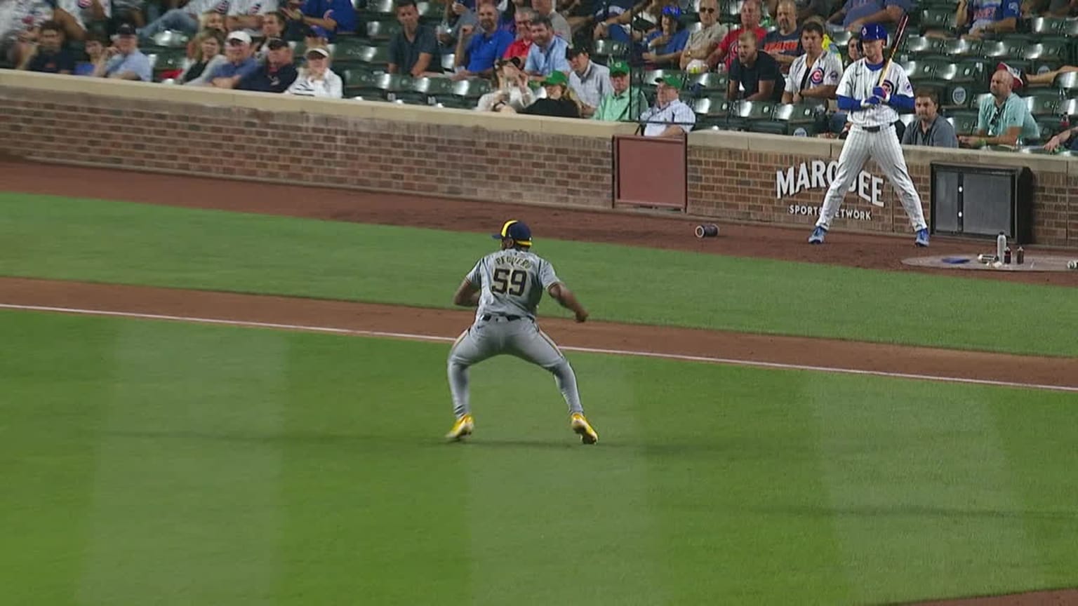 Elvis Peguero's smooth play off the mound | 07/23/2024 | Milwaukee Brewers