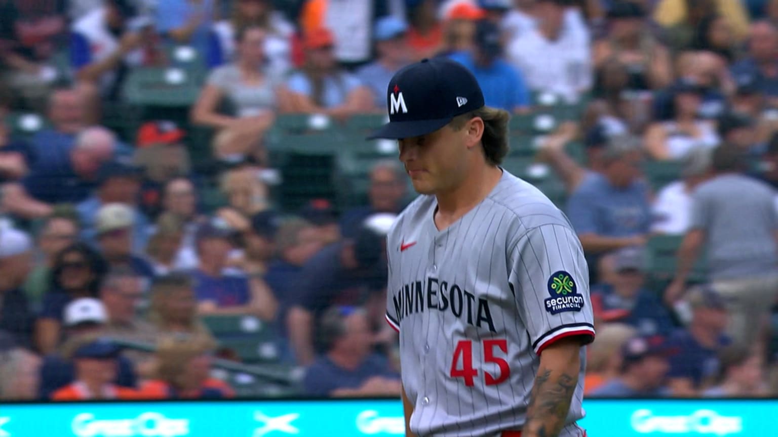 Travis Adams poncha a siete Tigres | 04/08/2025 | Los Twins de Minnesota