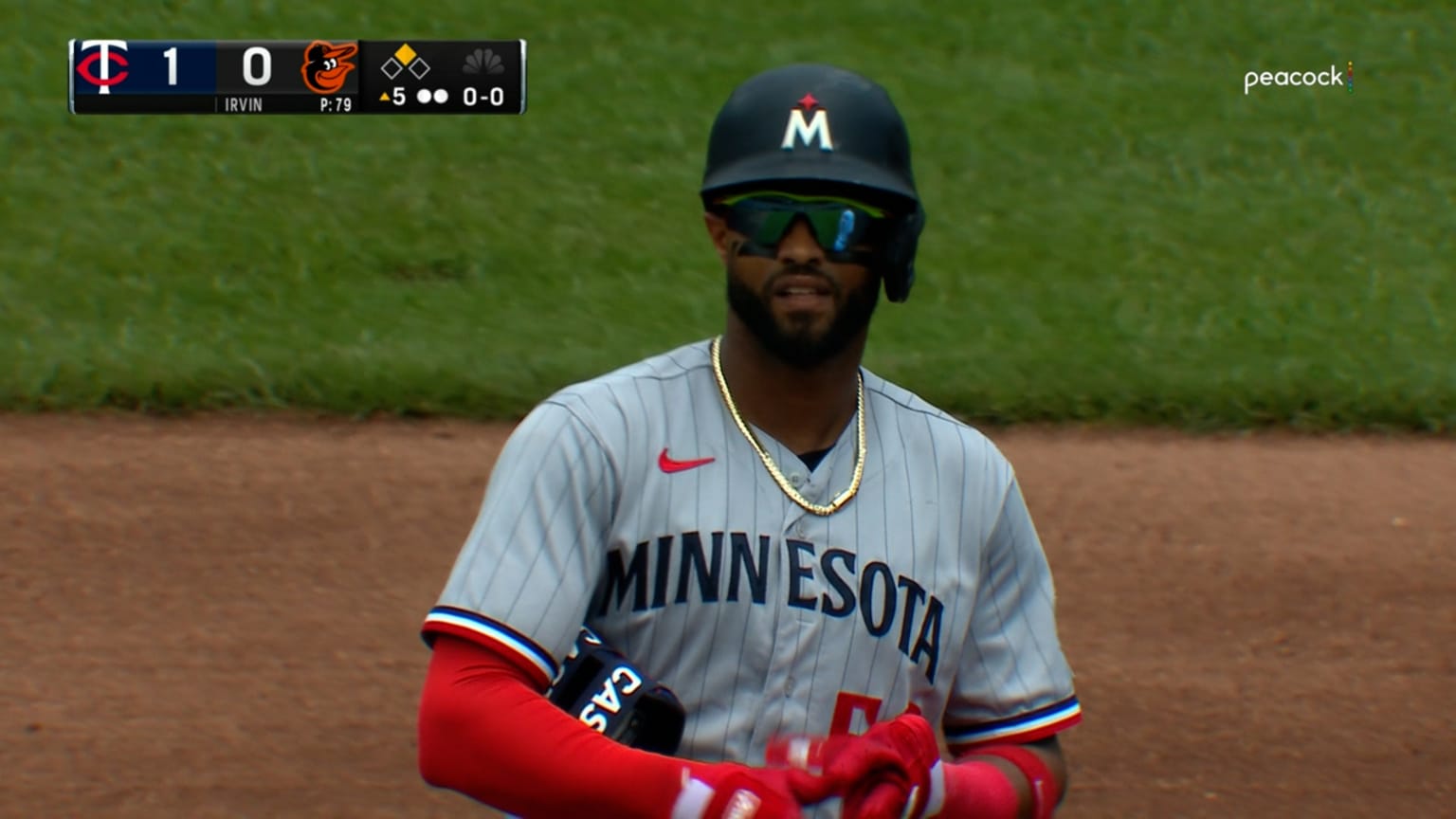 Willi Castro smashes a RBI double to center field | 07/02/2023 ...