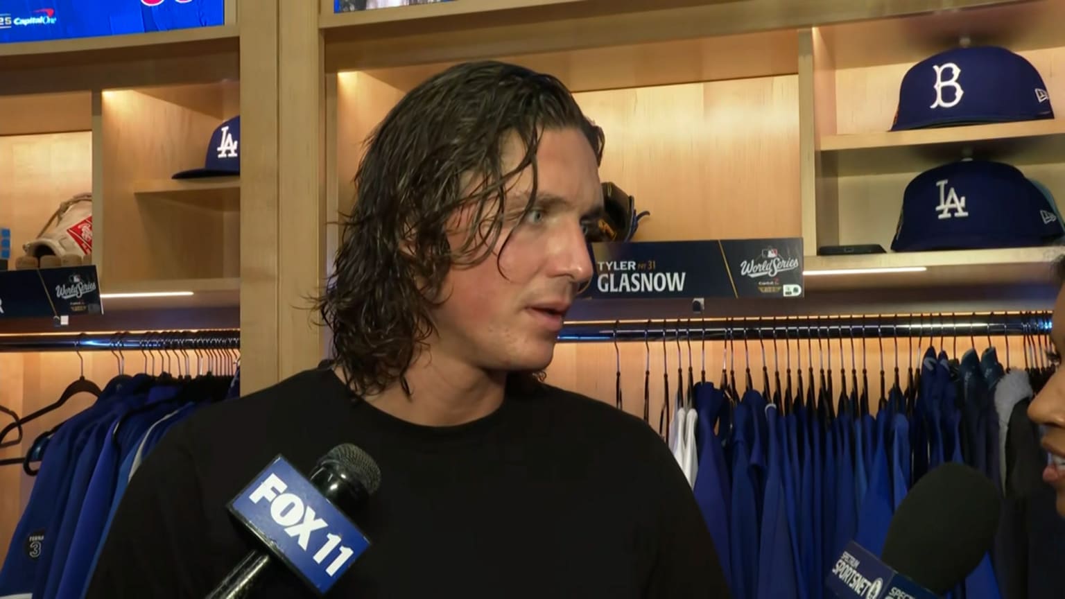 Tyler Glasnow discusses marathon pitching effort | 27/10/2025 ...