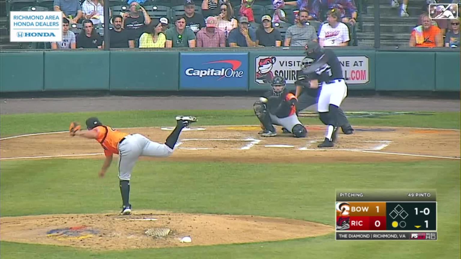 Vaun Brown belts a solo homer to center field | 07/07/2023 | MLB.com