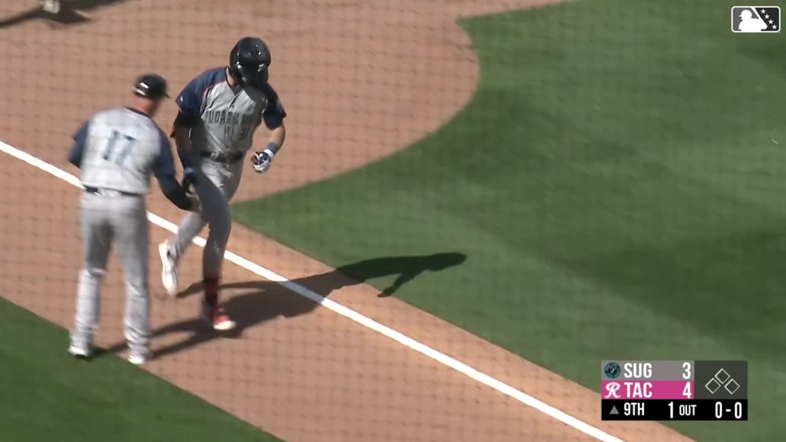 Jacob Melton's second homer of the game | 08/18/2024 | New York Mets